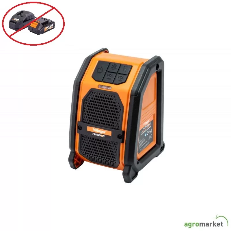 Akumulatorski bluetooth zvučnik Fuse 2x3W