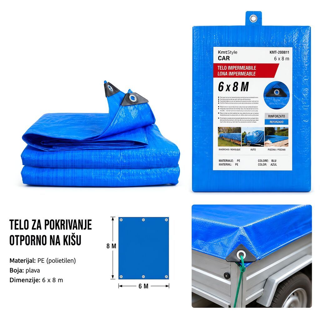KMT auto cerada 2000811 Opis: - Telo/cerada za prekrivanje i zaštitu