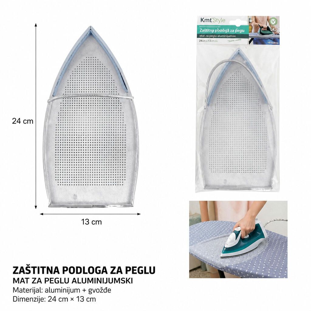 KMT Aluminijumska gvozdena podloga 3280749 Opis: - Zaštitna podloga