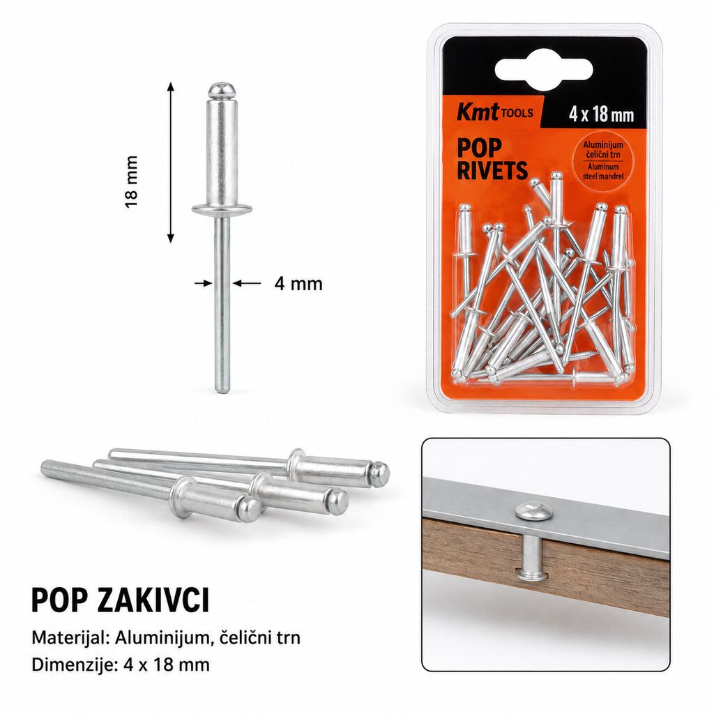 KMT Slepe zakovice 9368652 - Tip: POP/slepe zakovice - Materijal