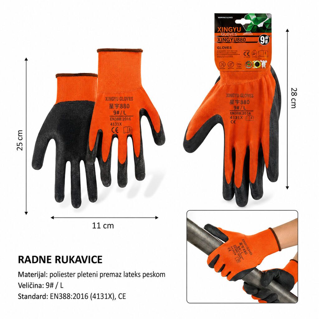 KMT U3 nitrilne rukavice 9368955 U3 nitrilne rukavice – praktičan