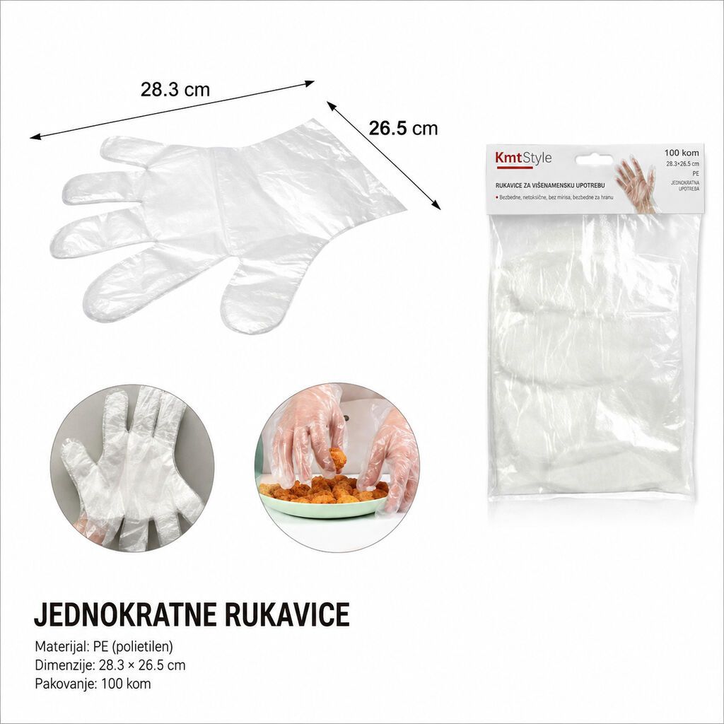 KMT Jednokratne rukavice 2406599 - Brend: Kmt Style - Tip