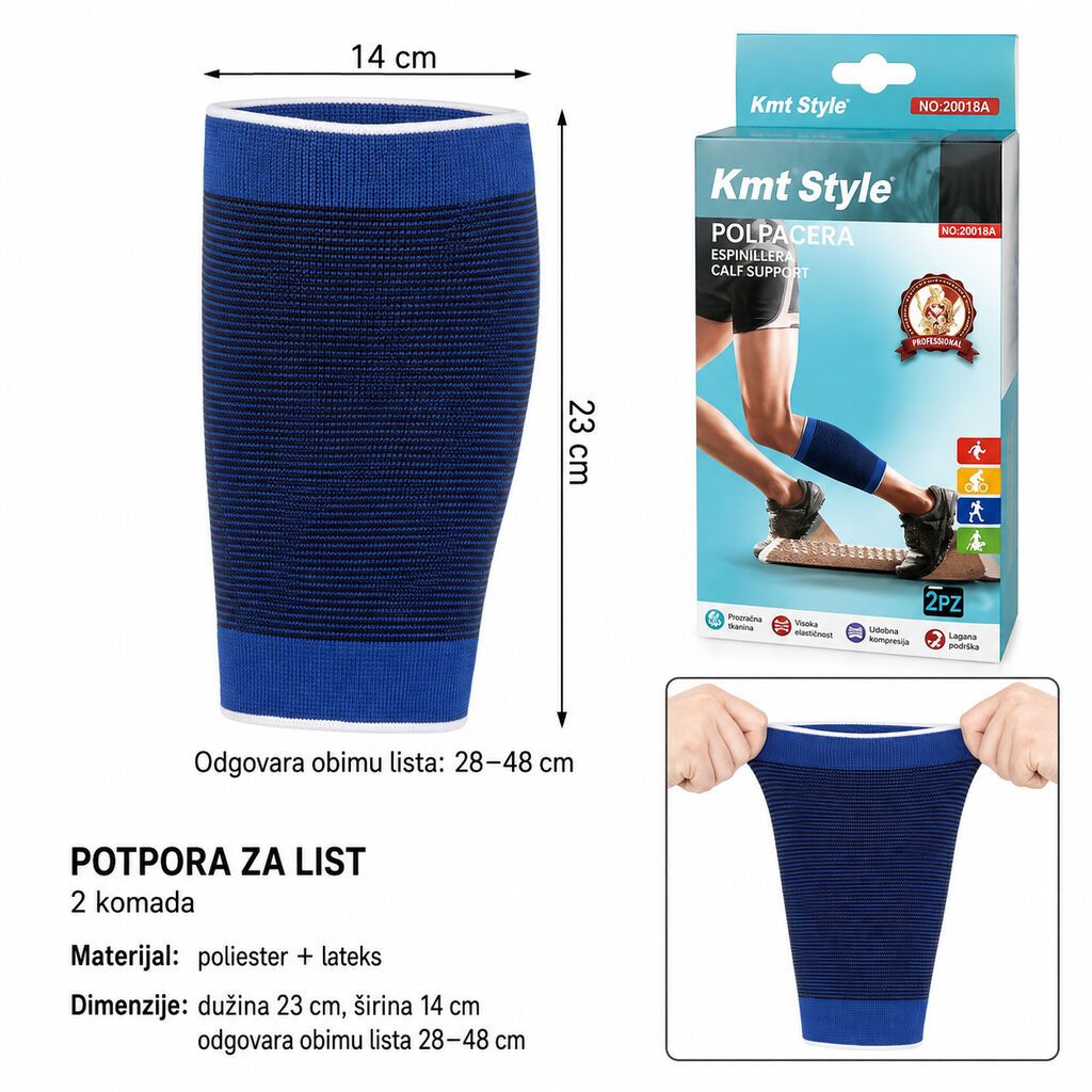 KMT Fizioterapija – zaštita za potkolenicu, udoban osnovni model