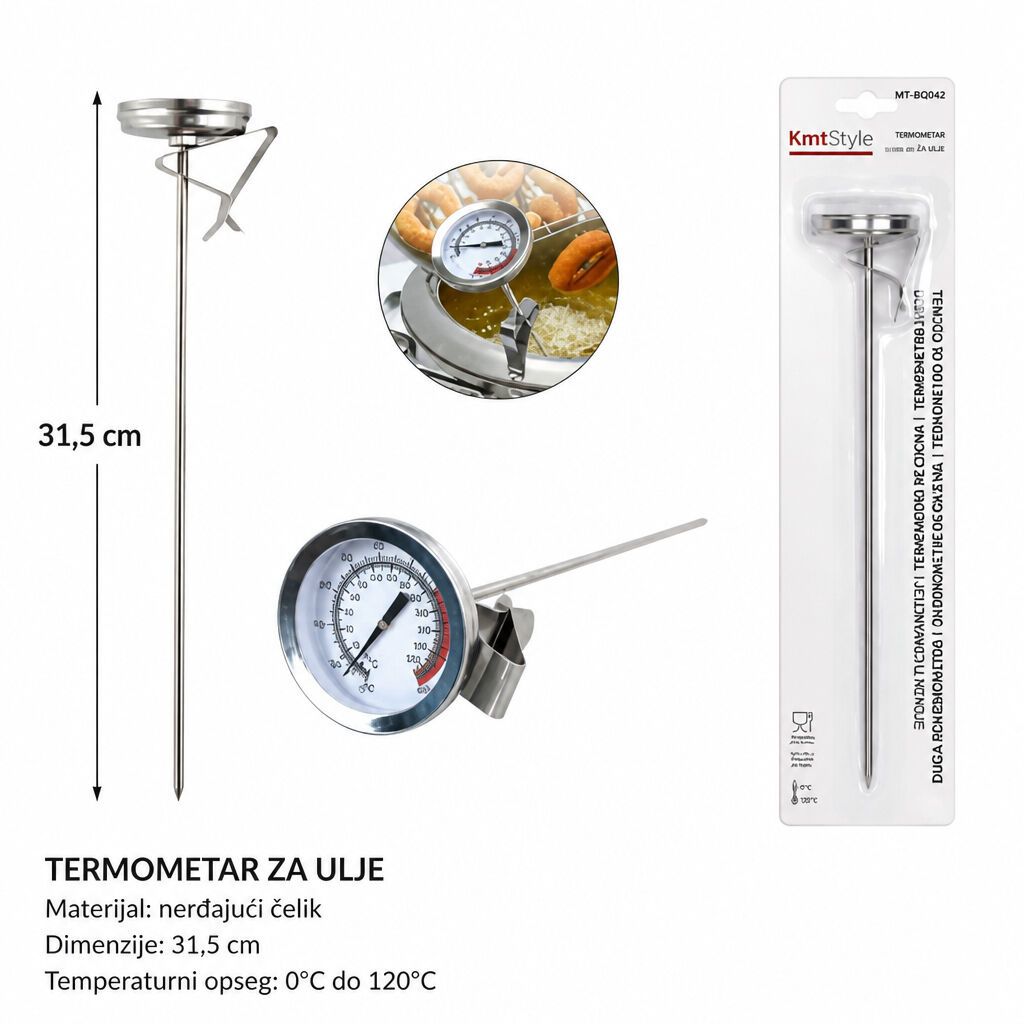 KMT Style termometar za ulje – model MT-BQ042 - Namena: precizno
