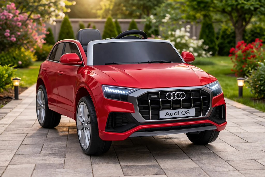 Audi Q8 12V električni SUV crvena metalik