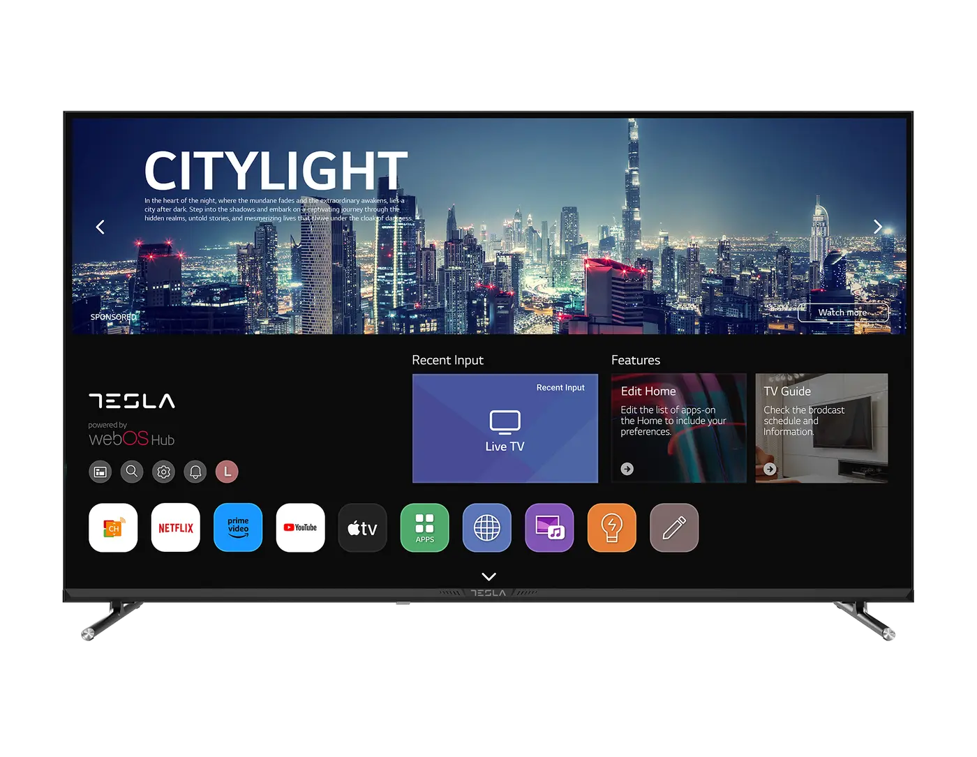 TESLA Televizor 50E645BUW 50″ 4K UHD/Smart/Crni