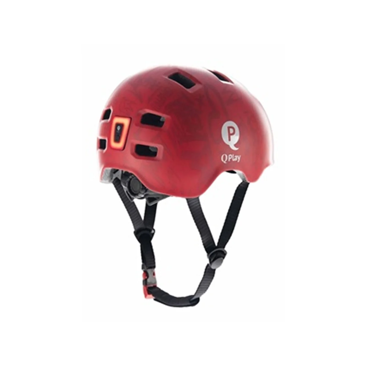 Kaciga Qplay – crvena (S) 48–53cm