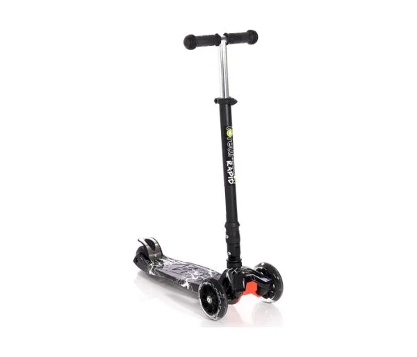 Lorlli trotinet Rapid black flash