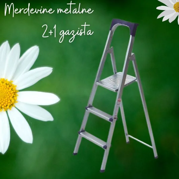Merdevine metalne 2+1 gazista