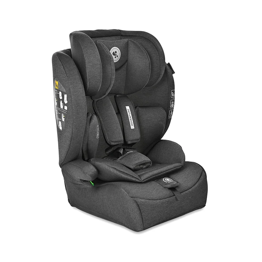 Autosediste ADVENTURE I-SIZE (76-150cm) BLACK JASPER