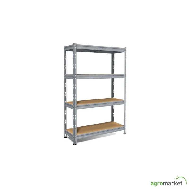 Metalna polica MAXI POKER 180x120x50cm 4x400kg pocinkovana