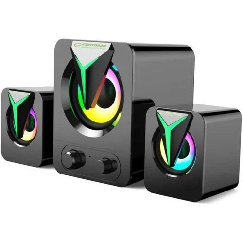 Zvucnici USB 2.0 LED ESPERANZA