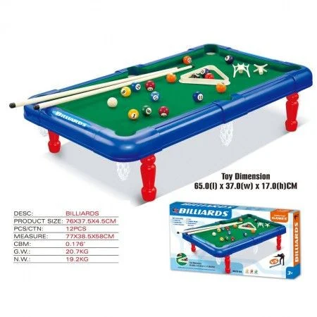 Bilijar igra 17x65x37 cm