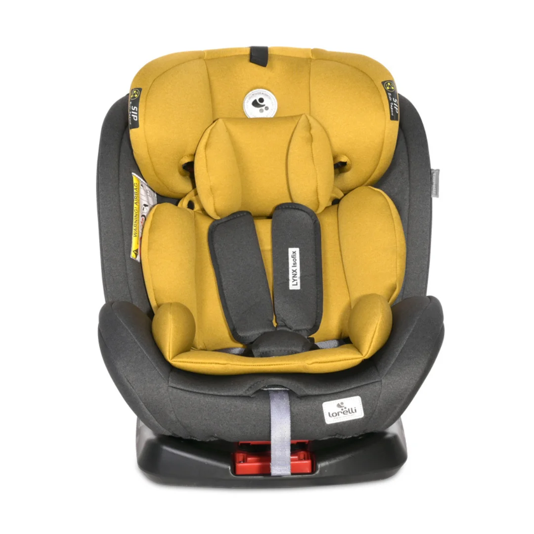 Auto sediste Lynx Isofix 0-36kg Black – Lemon Lorelli