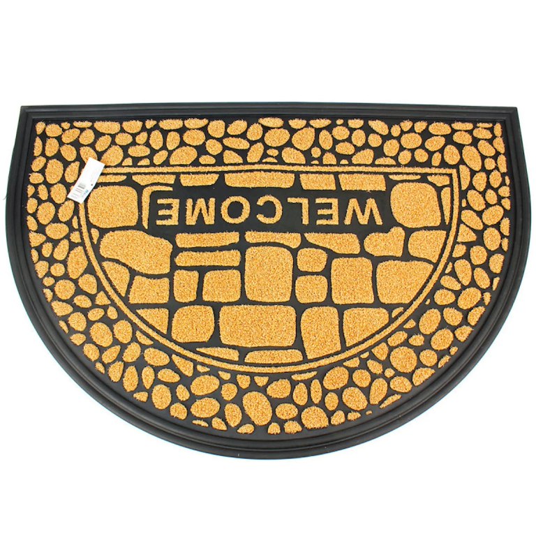 Tepih otirač 60×90 cm polukružni Lux