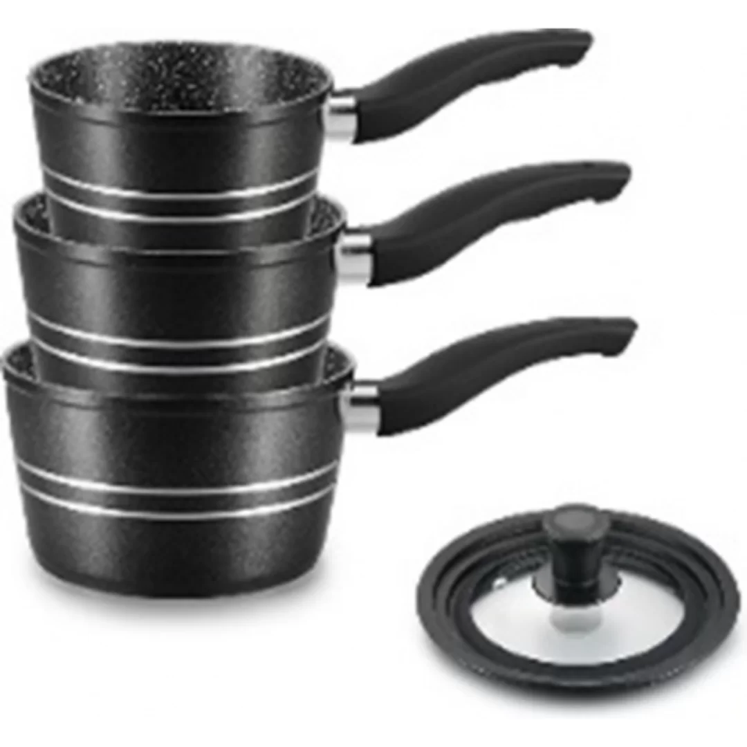 Set šerpi RoyaltyLine 4 delni crni