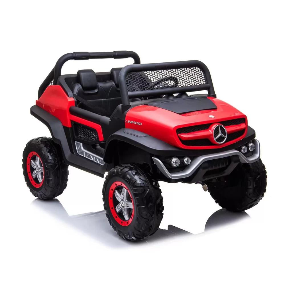 Dečiji auto Mercedes-Benz Unimog 318 crveni