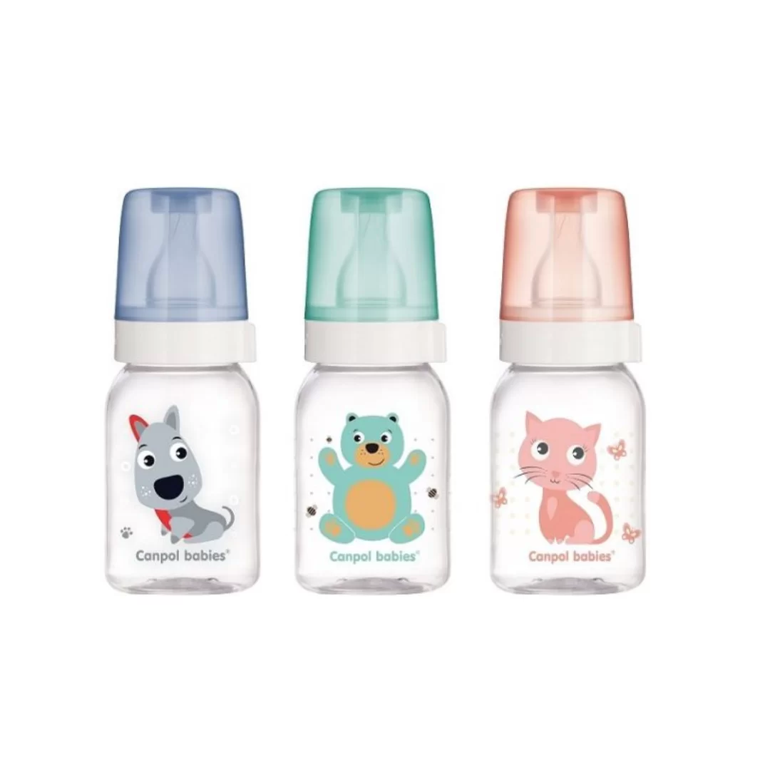 Bebi flasica 120ml Happy animals
