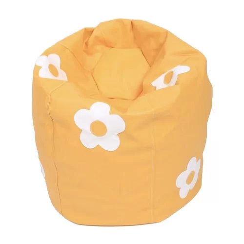 Lazy bag eko-koža sa aplikacijom zuti