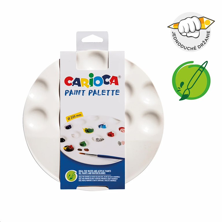 Slikarska paleta Carioca za 13 boja