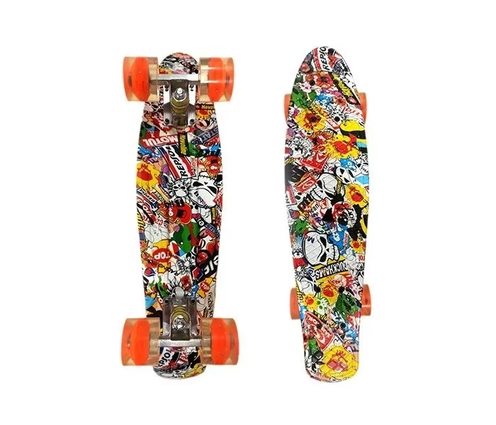 Skejtbord BBO MULTICOLOR