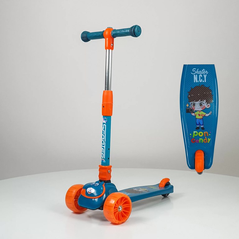 Dečiji trotinet Rabbit-Model 660 zeleni