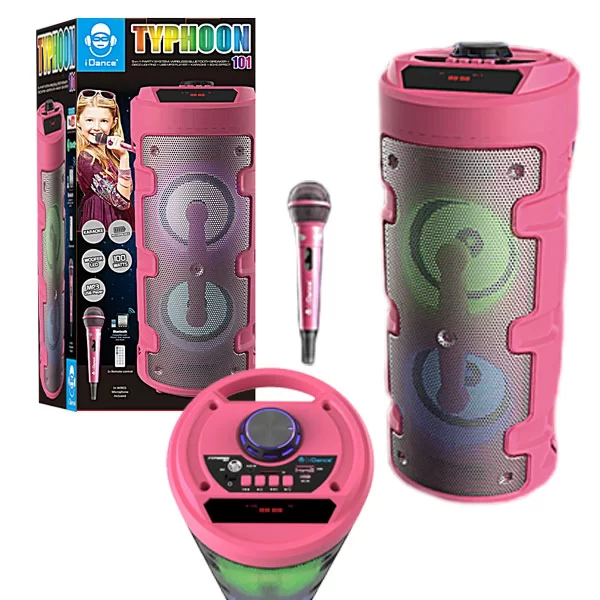 Idance Typhoon Karaoke roze