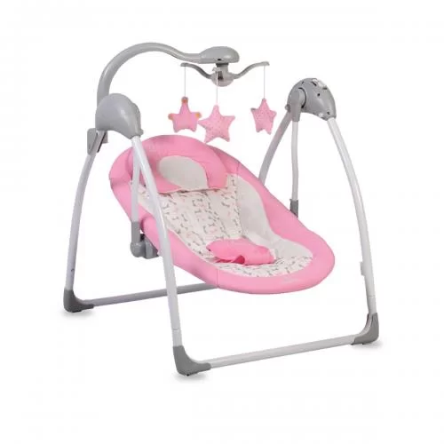 Muzička ležaljka za bebe Jessie pink