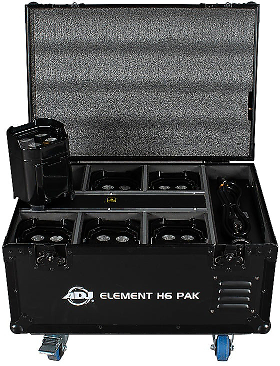 ADJ Element H6 Pak CHR set bežične LED rasvete