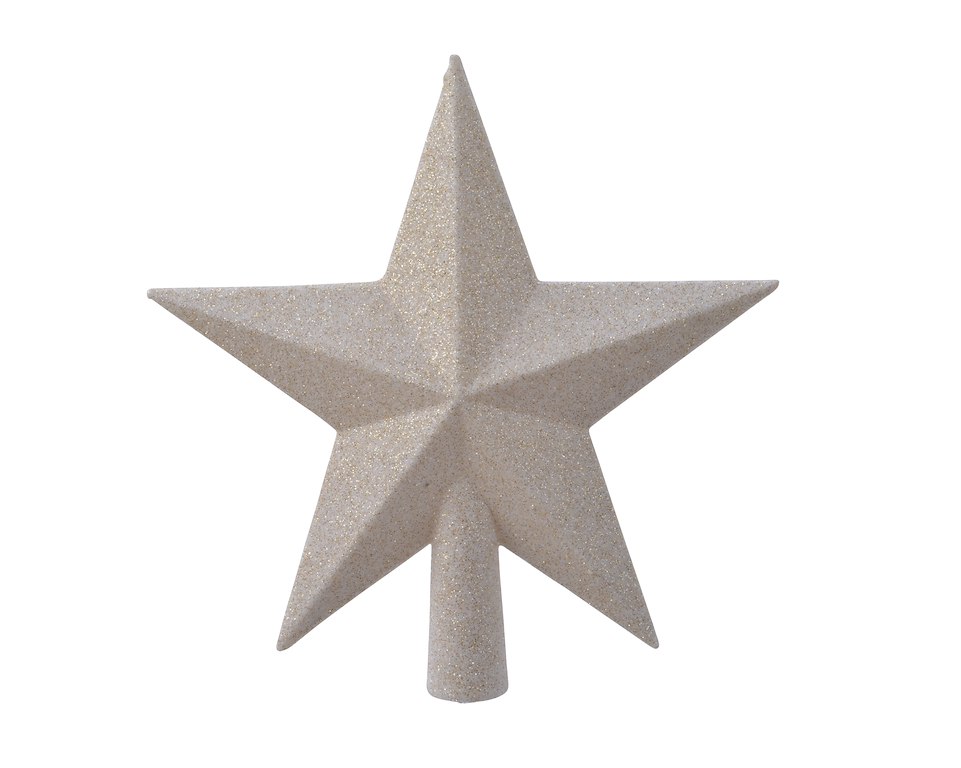 NG dekoracija - TREETOPPER 19cm 029548 - Wool white - KMG