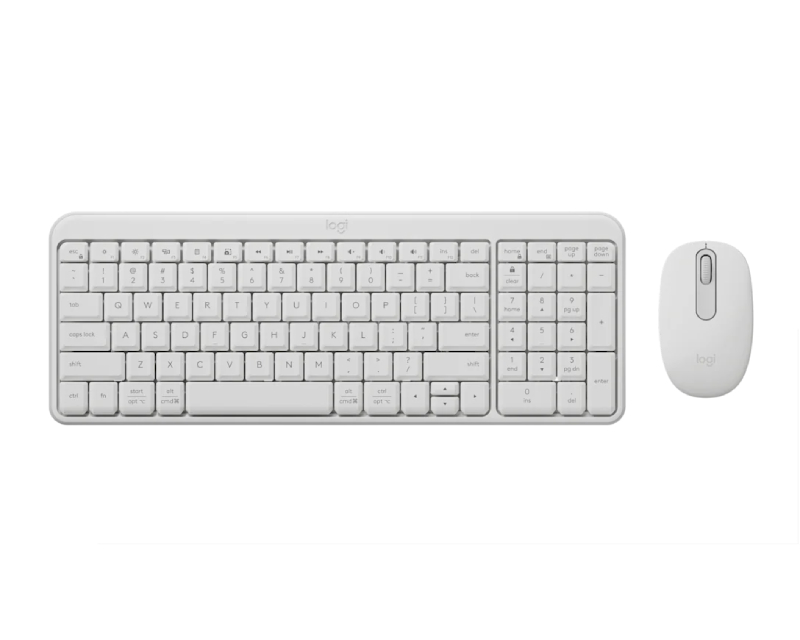 LOGITECH_ MK251 Wireless Bluetooth tastatura + miš beli