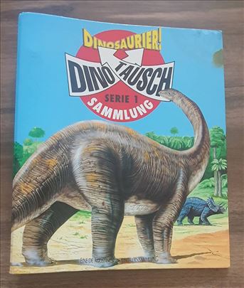 Dinosaurier Dino Tausch album sa karticama Dinosau