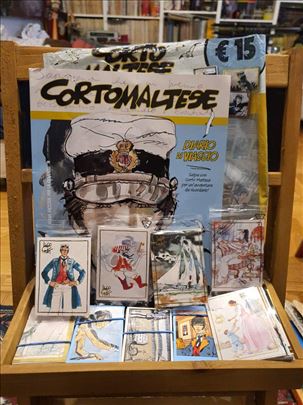 Corto Maltese Korto Malteze album + set slicica