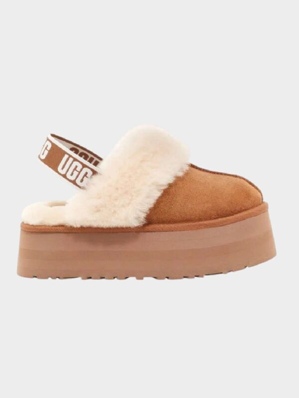 UGG ŽENSKE PAPUČE KAMEL 1113474 FUNKETTER CHE