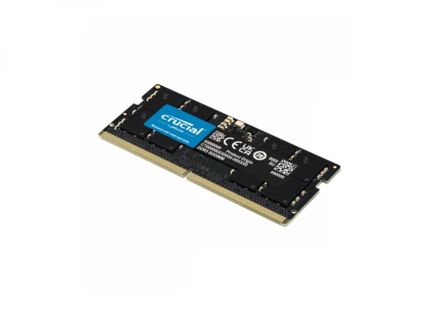 Memorija SODIMM DDR5 8GB 5600MHz Crucial CL46 8QCT8G56C46S5