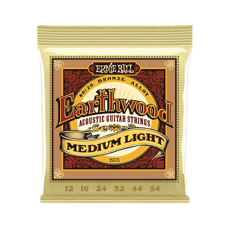 Ernie Ball 2003 12-54 Earthwood - Žice za akustičnu gitaru