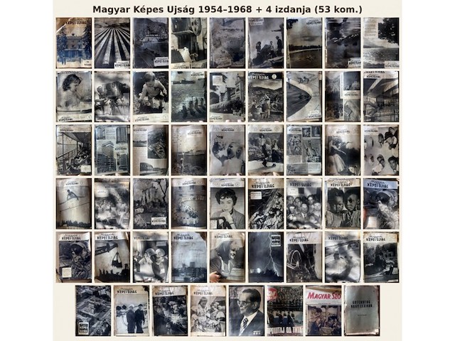 Magyar Képes Ujság 1954–1968, 49 br. + Tito