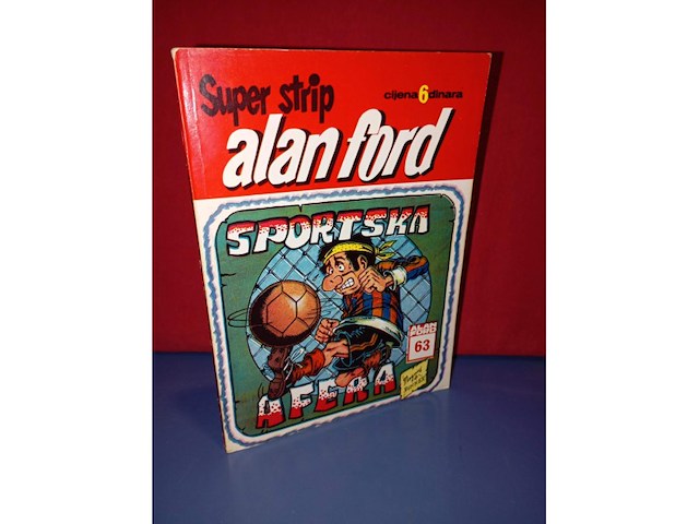 ALAN FORD 63, SPORTSKA AFERA, VJESNIK