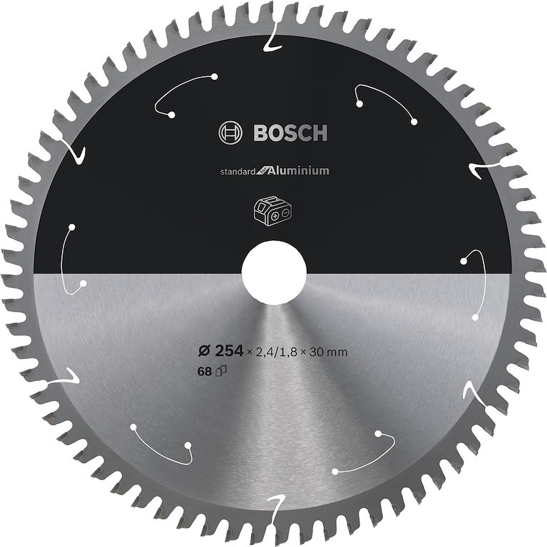 BOSCH Listovi kružne testere za aluminijum Standard for Aluminium za akumulatorske stone testere 2608837780ID: EK000790831