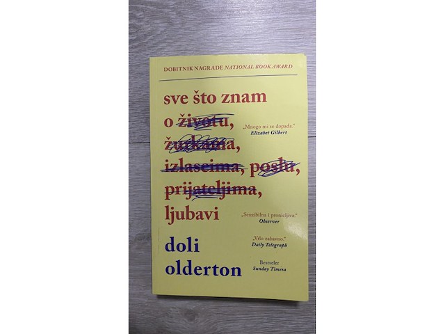 Sve što znam o ljubavi - Doli Olderton