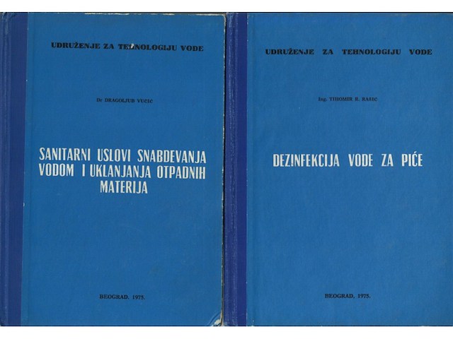 DEZINFEKCIJA VODE ZA PIĆE / SANITARNI USLOVI SNABDEVANJ