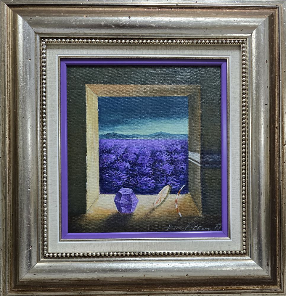 Prolaz, prof. Nenad Stanković, ulje na platnu, sa 51×49 cm, bez 29×27 cm, 2026., sertifikat, 53100 dinara