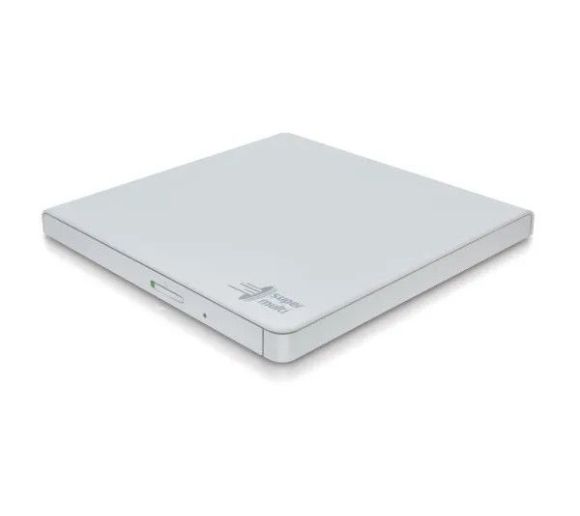 LG - CD DVD-RW LG GP57EW40 USB2.0 slim White