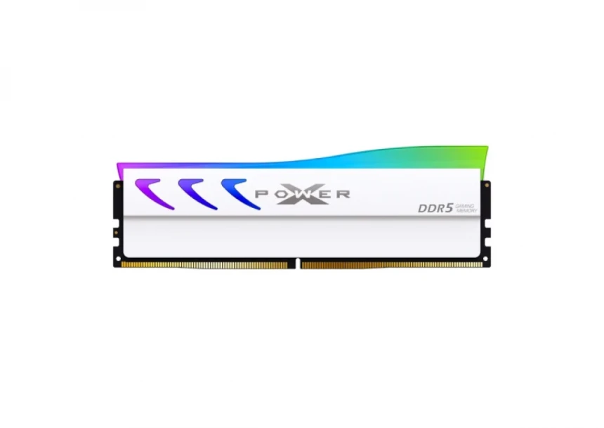 Memorija DDR5 16GB 6000MHz Silicon Power SP016GXLWU60FFSL White