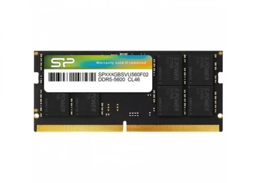 SODIMM memorija DDR5 Silicon Power 16GB 5600MhZ SP016GBSVU560F02