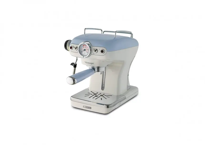 Ariete vintage, espresso aparat, plavi (1389), 15bar, 900w, 0,9l