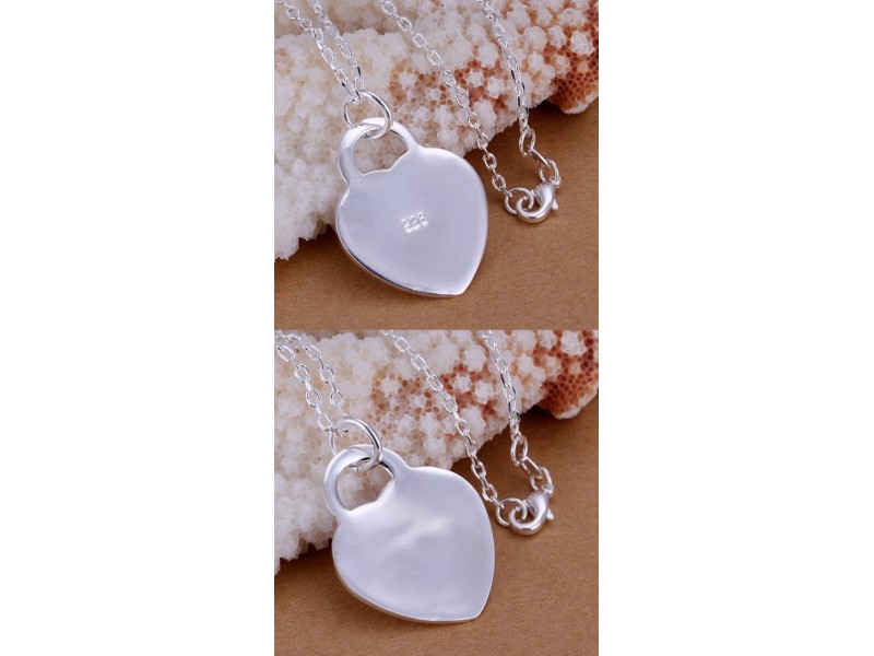 Nova srebrna ovrlica sa srcem 925. Sterling silver naki