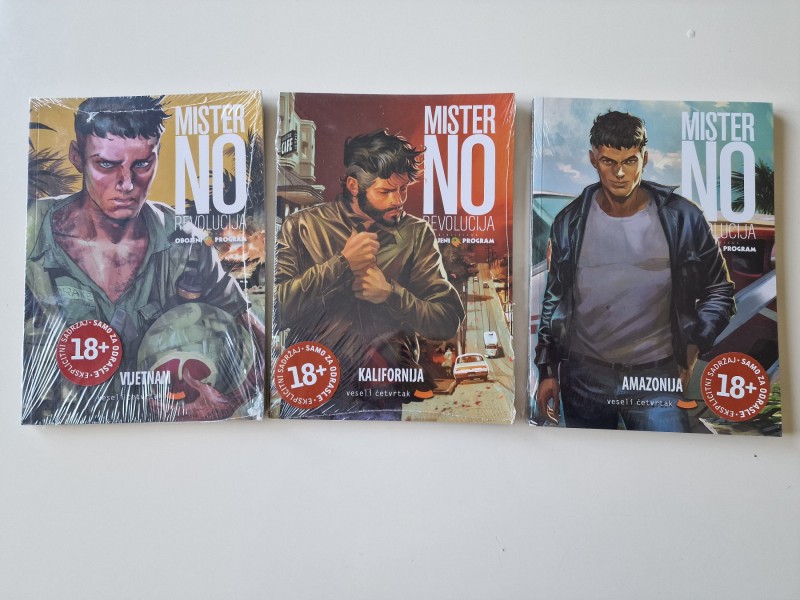 Obojeni program 44, 48, 54 - Mister No - Revolucija