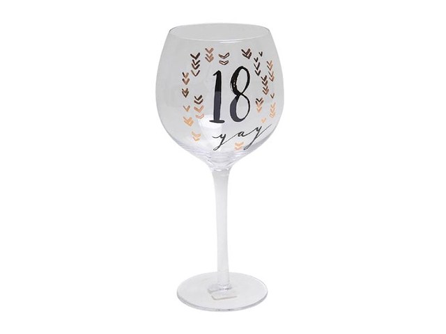 Čaša - Luxe, Birthday 18