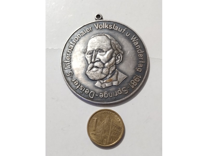 nemačka medalja iz 1981 godine
